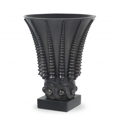 Coral vase with raised bronze finish - Eichholtz Canarias